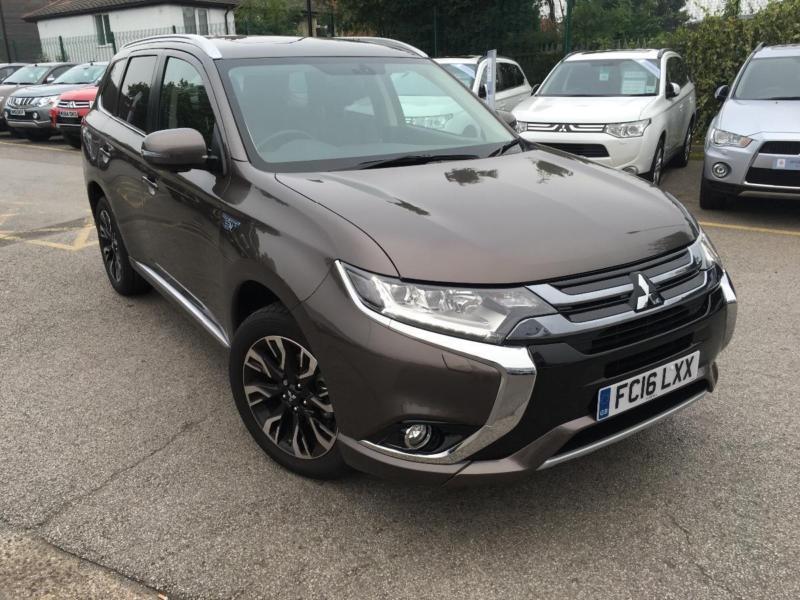 2016 Mitsubishi Outlander PHEV GX 4H PETROL/ELECTRIC brown Semi Auto ...