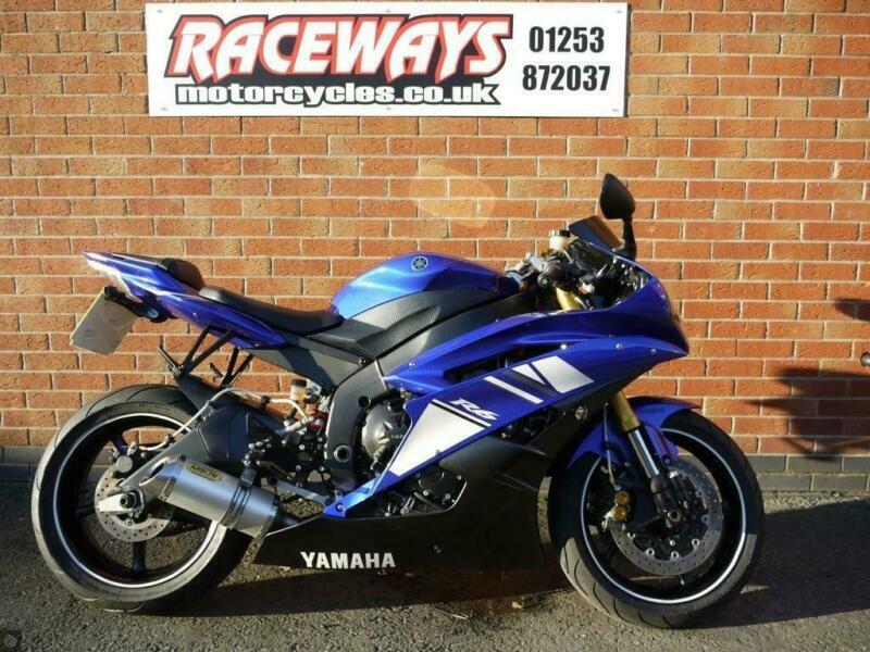 YAMAHA YZF-R6 BLUE 2007 07REG 23.945 MILES COMES FULLY SERVICED 12 ...