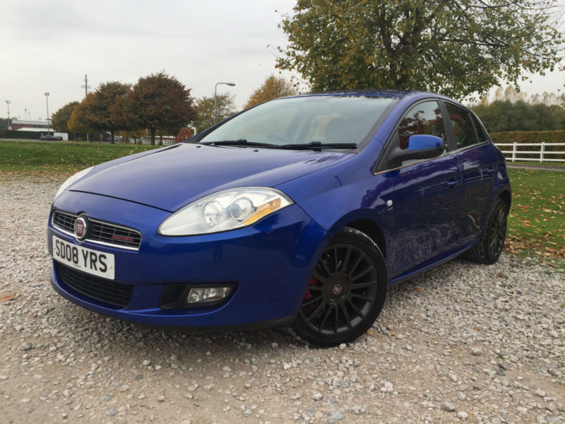 2008 Fiat Bravo 1.9 Multijet 150 Sport Manual Hatchback Diesel in Blue ...