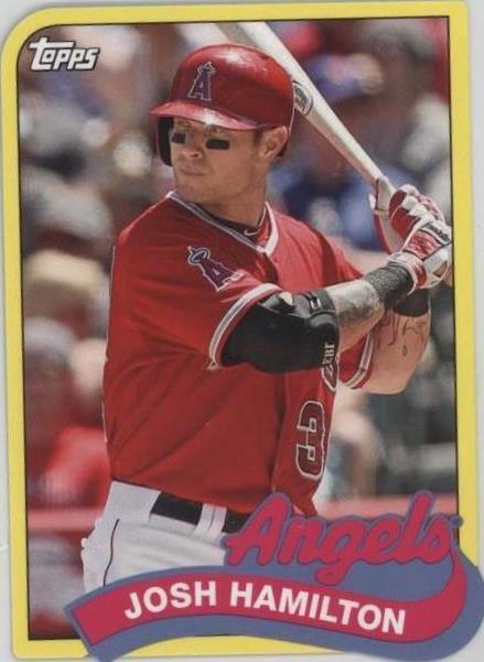 2014 Topps - 1989 Topps Die-Cut Minis Josh Hamilton #TM-29 for sale ...
