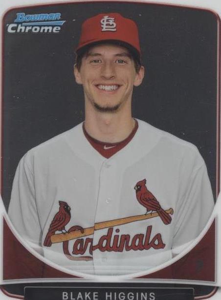 2013 Bowman Draft Picks & Prospects - Draft Picks Chrome Blake Higgins ...