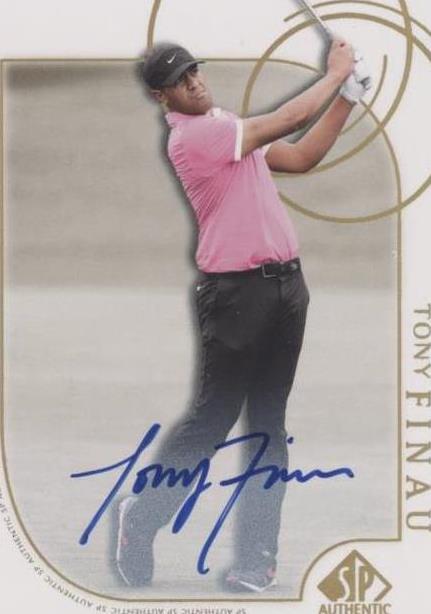 2021 SP Authentic - 2001 Retro Tribute Autographs #01-TF Tony Finau (AU ...