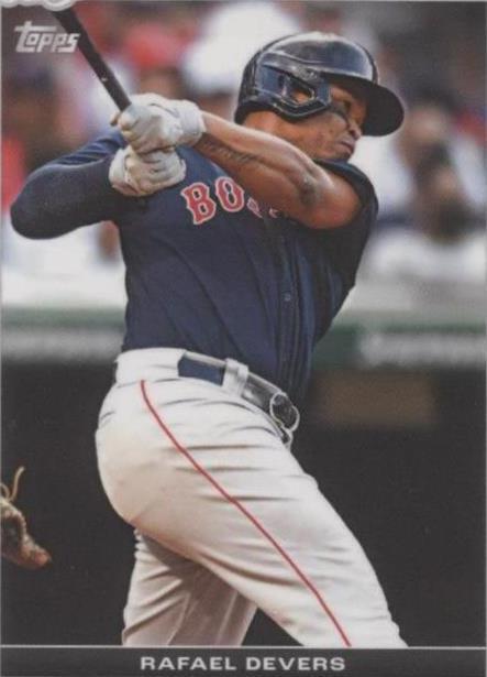 2022 Topps Derek Jeter Call of the Captain - Rafael Devers #15 for sale ...