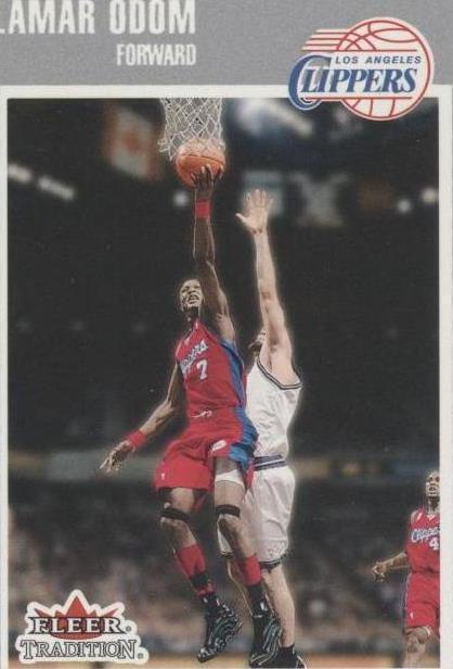 2002-03 Fleer Tradition - Lamar Odom #57 Crystal /199 for sale online ...