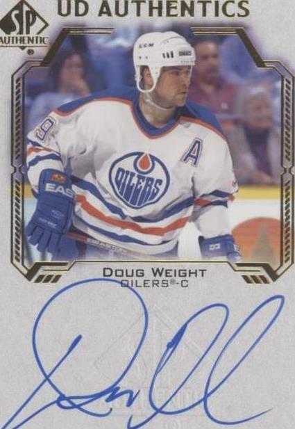 2021-22 SP Authentic - UD Authentics #UDA-DW Doug Weight (AU) for sale ...