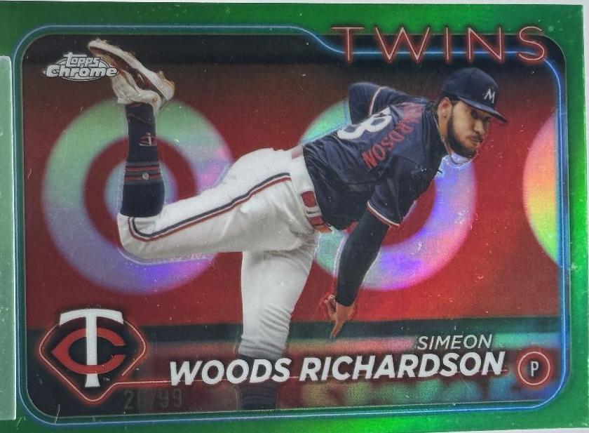 2024 Topps Chrome Update Series - Simeon Woods Richardson #USC45 Green ...