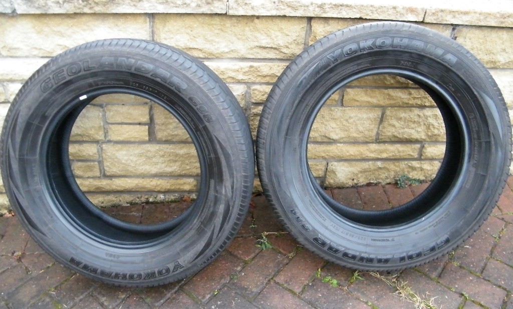 2x Yokohama Geolandar Tyres (225/65 R17 102V) | in Dunfermline, Fife ...