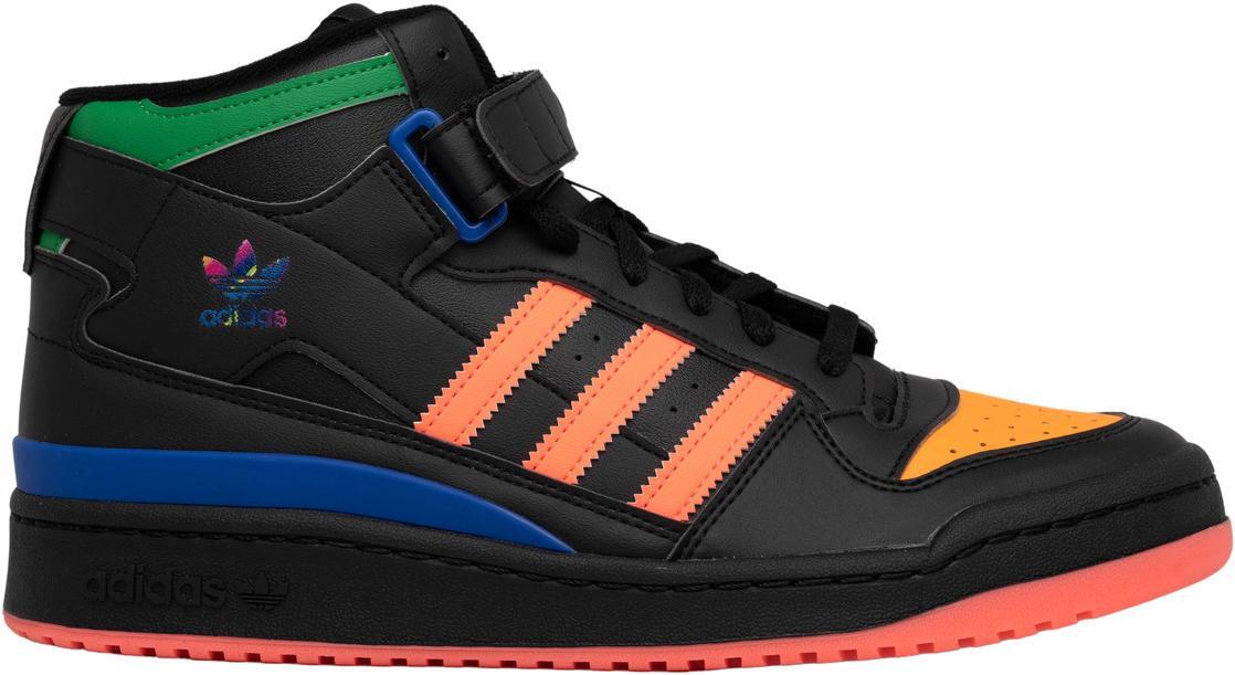 adidas Forum Mid Black Multi for Sale | Authenticity Guaranteed | eBay