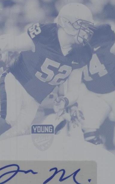 2012 Leaf Young Stars - Autograph Printing Plate Cyan #LN1 Lucas Nix /1 ...