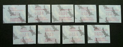 Australia Frama stamps (ATM) for philatelists and other buyers ...