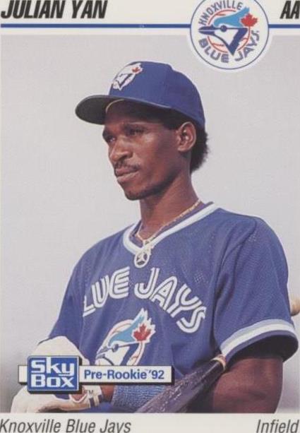 1992 SkyBox Pre-Rookie - AA Packs #169 Julian Yan (RC) for sale online ...