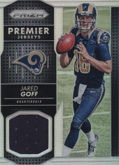 2016 Panini Prizm - Premier Jerseys Silver Prizm #PPJ-JG Jared Goff ...