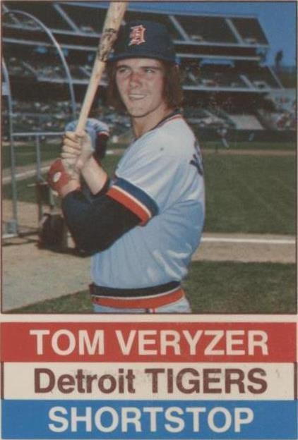 1976 Hostess All-Star Team - Tom Veryzer #109 Brown Back for sale ...