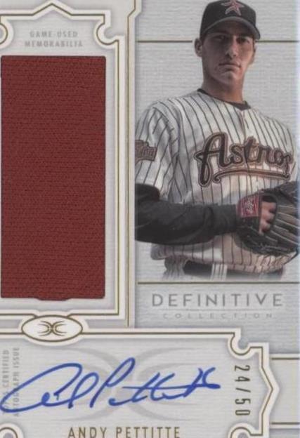 2020 Topps Definitive Collection - Definitive Autographed Relic Andy ...