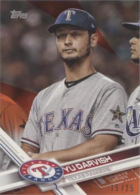 2017 Topps Mini - Update Series Orange #US156 Yu Darvish /25 for sale ...