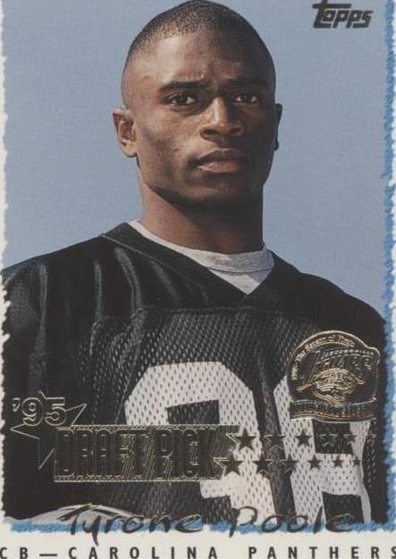 1995 Topps - Tyrone Poole #234 Jacksonville Jaguars Inaugural Season ...