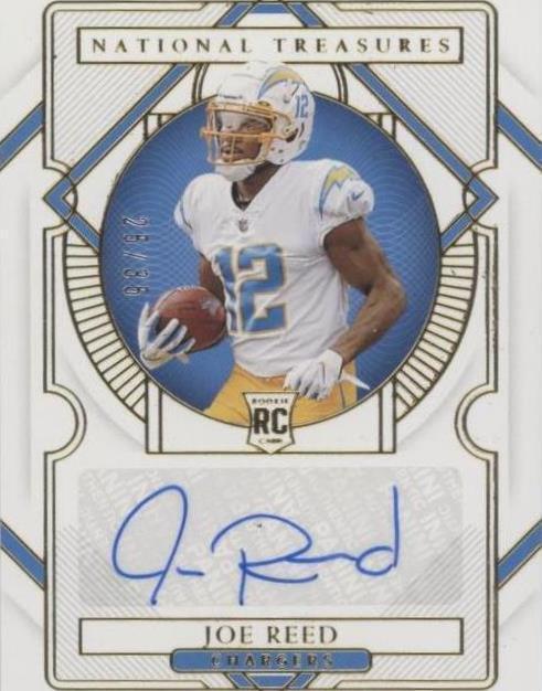2020 Panini National Treasures - Rookie Signatures Joe Reed #130 Gold ...