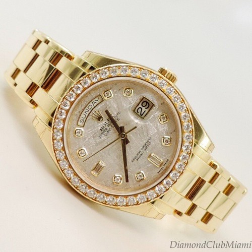 Rolex Day-Date Pearl-Master 18kt Gold Masterpiece Meteorite Rolex Day-Date Pearl-Master 18kt Gold Masterpiece Meteorite