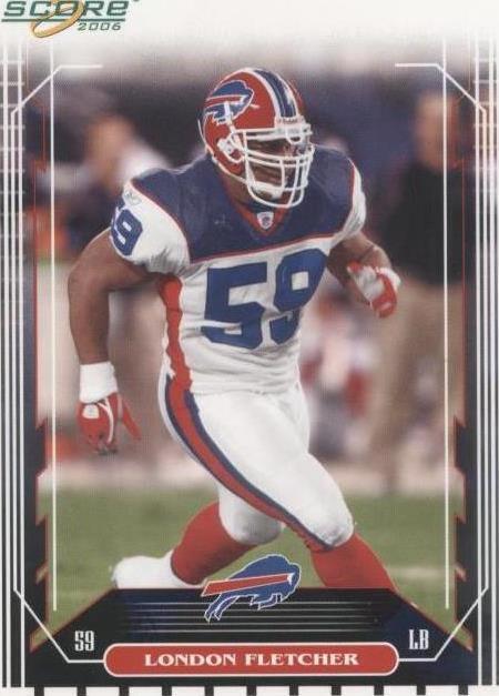 2006 Score - London Fletcher #287 for sale online | eBay