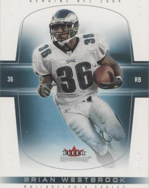 2004 Fleer Genuine - #22 Brian Westbrook for sale online | eBay