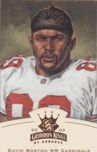 2002 Donruss Gridiron Kings - Bronze #1 David Boston for sale online | eBay