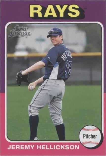 2011 Topps Lineage - Mini 1975 Design #31 Jeremy Hellickson (RC) for ...