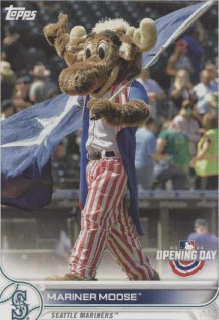 2022 Topps Opening Day - Mascots #M-19 Mariner Moose for sale online | eBay