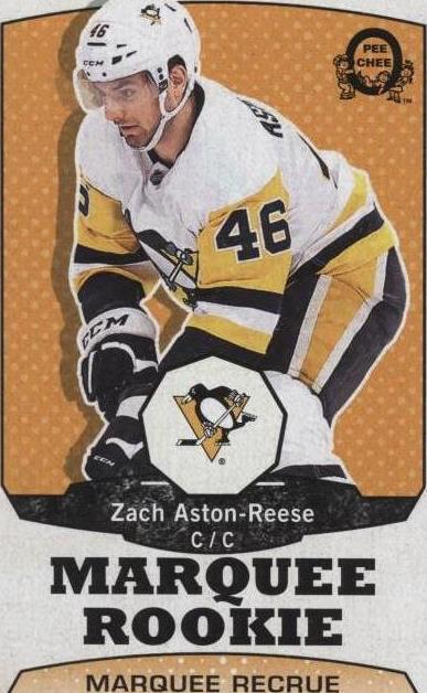 2018-19 O-Pee-Chee - Marquee Rookies Zach Aston-Reese #549 Retro (RC ...
