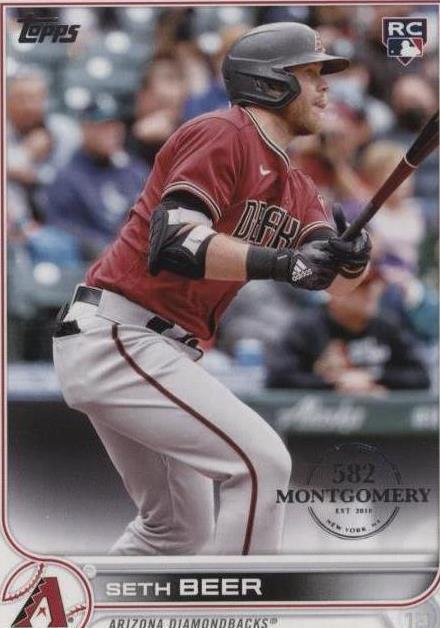 2022 Topps Series 2 - Seth Beer #345 582 Montgomery Club (RC) for sale ...