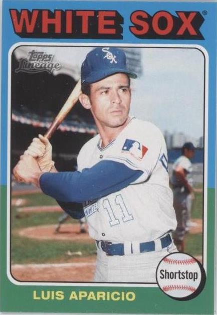 2011 Topps Lineage - Mini 1975 Design #161 Luis Aparicio for sale ...