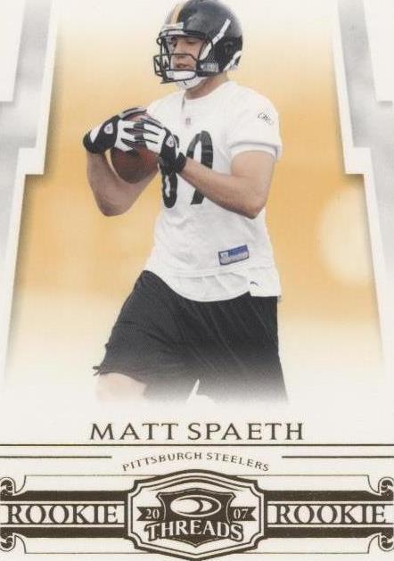 2007 Donruss Threads - Rookie Retail #192 Matt Spaeth /999 (RC) for ...