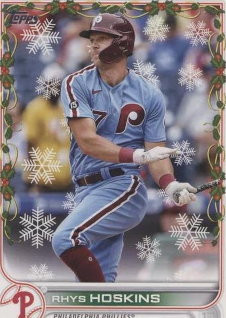 2022 Topps Holiday - Rhys Hoskins #HW105 for sale online | eBay