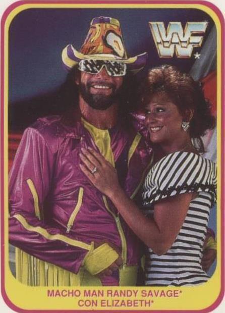 1991 Merlin WWF - Randy Savage, Miss Elizabeth #17 Italian for sale ...