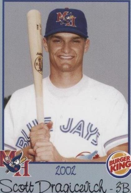 2002 Medicine Hat Blue Jays Team Issue - Scott Dragicevich (RC) for ...