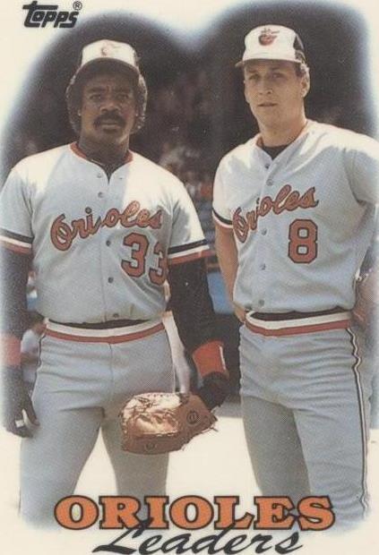 1988 Topps - Team Leaders Cal Ripken, Eddie Murray #51 Collector's ...