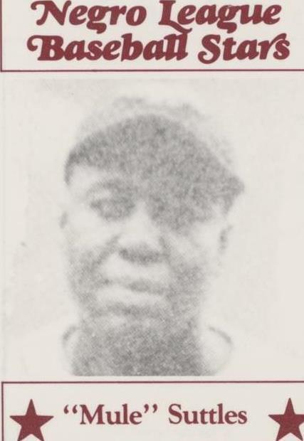 1986 Fritsch Negro League Baseball Stars - Mule Suttles #115 (RC) for ...