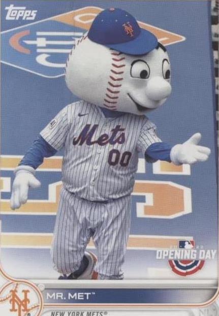 2022 Topps Opening Day - Mascots New York Mets #M-14 for sale online | eBay