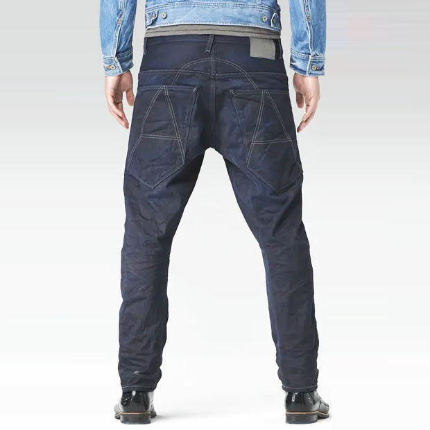 G star a crotch tapered jeans store