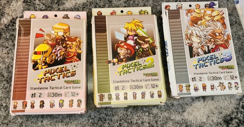 Pixel Tactics (2012) Board Game – Board Game Guys