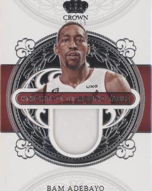 2022-23 Panini Crown Royale - Knights of the Round Table Bam Adebayo # ...