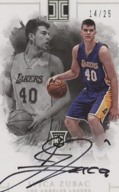 2016-17 Panini Impeccable - Rookie Autographs Holo Silver #108 Ivica ...