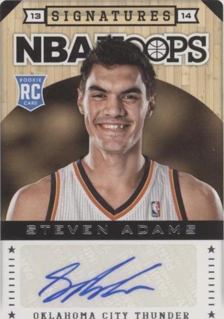 2013-14 NBA Hoops - Signatures Steven Adams #194 (AU, RC) for sale ...