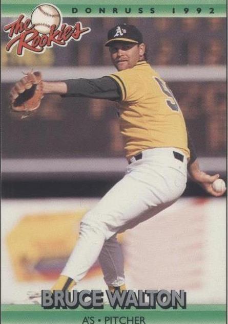 1992 Donruss The Rookies - Bruce Walton #123 (RC) for sale online | eBay