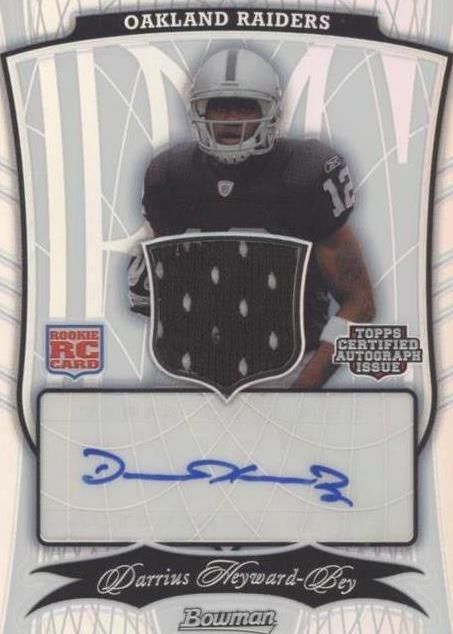 2009 Bowman Sterling - Memorabilia Refractor Autographed #156 Darrius ...