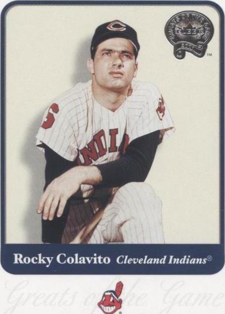 2001 Fleer Greats of the Game - #41 Rocky Colavito for sale online | eBay