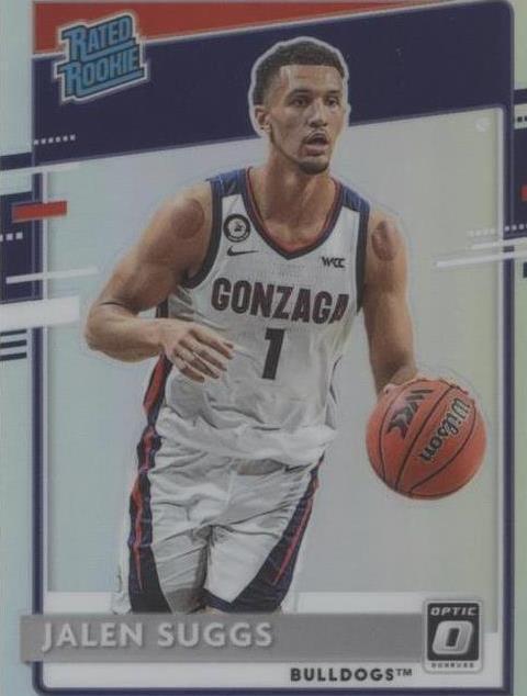 2021-22 Panini Chronicles Draft Picks - Donruss Optic Rated Rookies Jalen Suggs #203 Holo (RC ...
