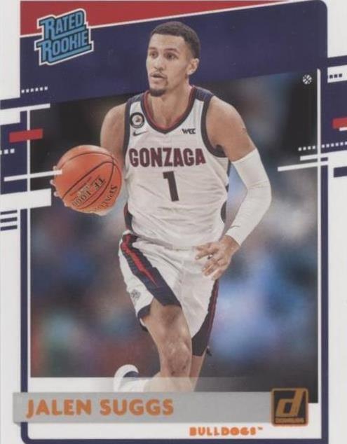 2021-22 Panini Chronicles Draft Picks - Donruss Rated Rookies Jalen Suggs #28 Orange (RC) for ...