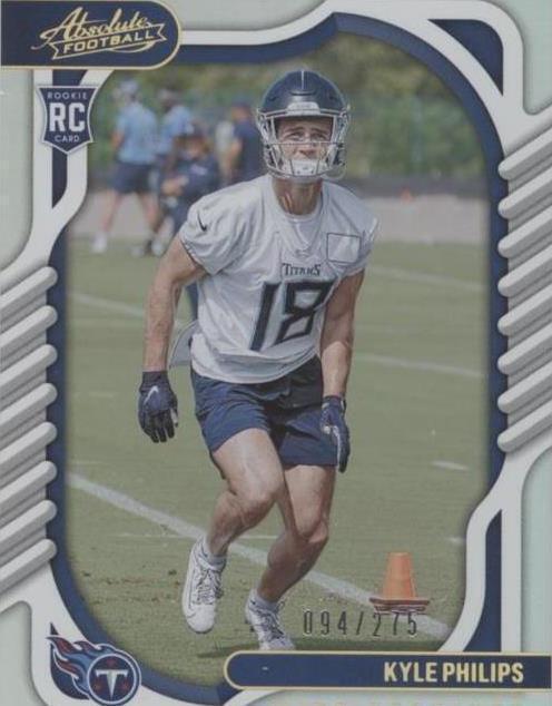 2022 Panini Absolute - Rookies Kyle Philips #180 Spectrum /275 (RC) for ...