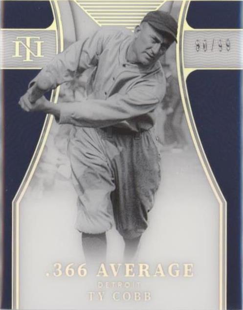 2022 Panini National Treasures - Treasured Stats Ty Cobb #TS-11 /99 for sale online | eBay
