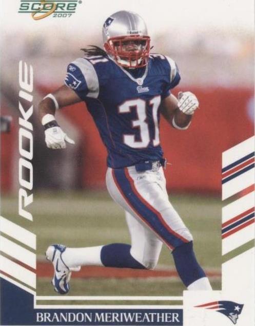 2007 Score - Rookie Brandon Meriweather #406 (RC) for sale online | eBay